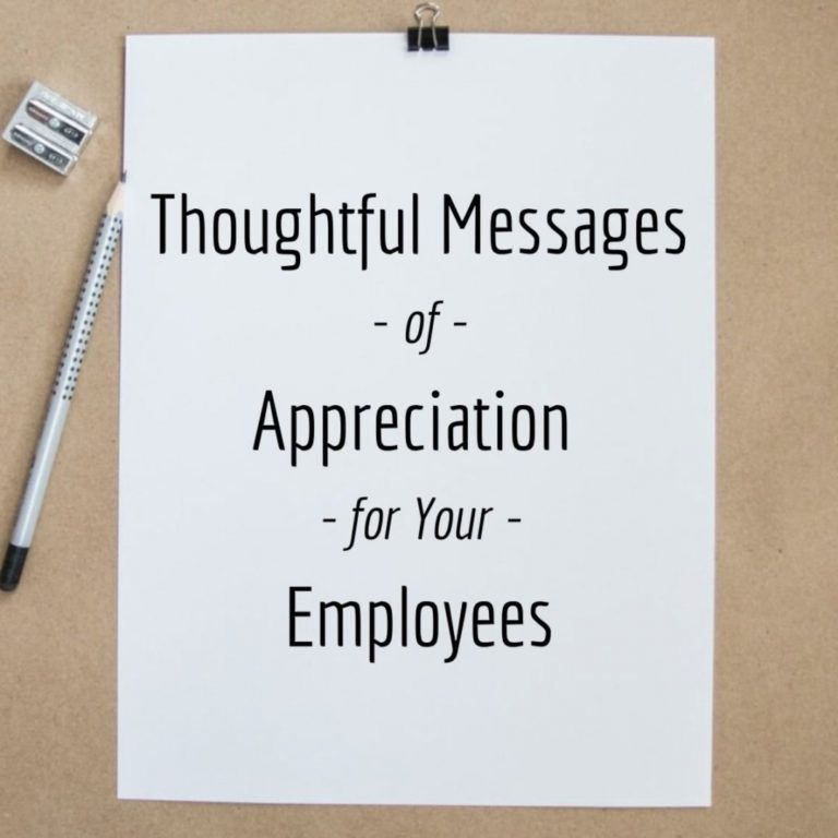 Printable 42 Thoughtful Work Appreciation Messages And Notes For Thank 