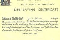 Life Saving Award Certificate Template | EmetOnlineBlog