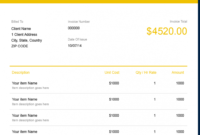 Roofing Company Receipt Template | EmetOnlineBlog