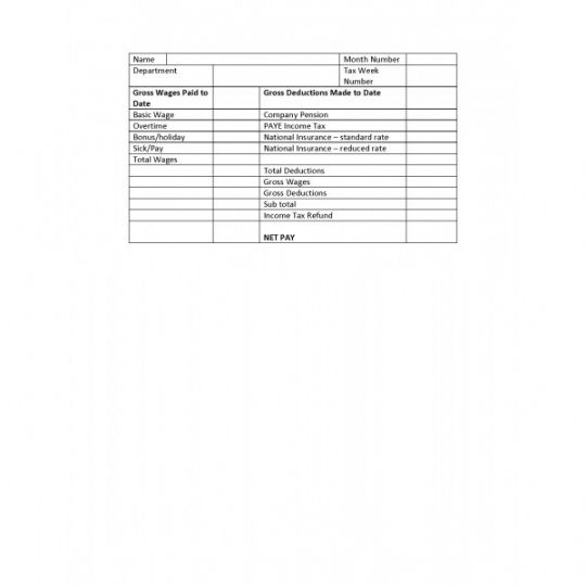 Editable Domestic Helper Salary Receipt Template Excel Sample ...